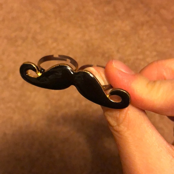 Vintage | Jewelry | Mustache Ring | Poshmark
